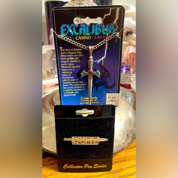 Accessories | Excalibur Necklace And Pin | Poshmark